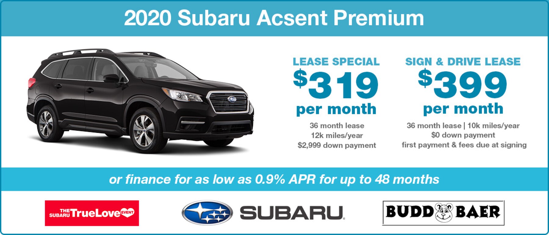 Subaru Dealer Serving Pittsburgh | Budd Baer Subaru