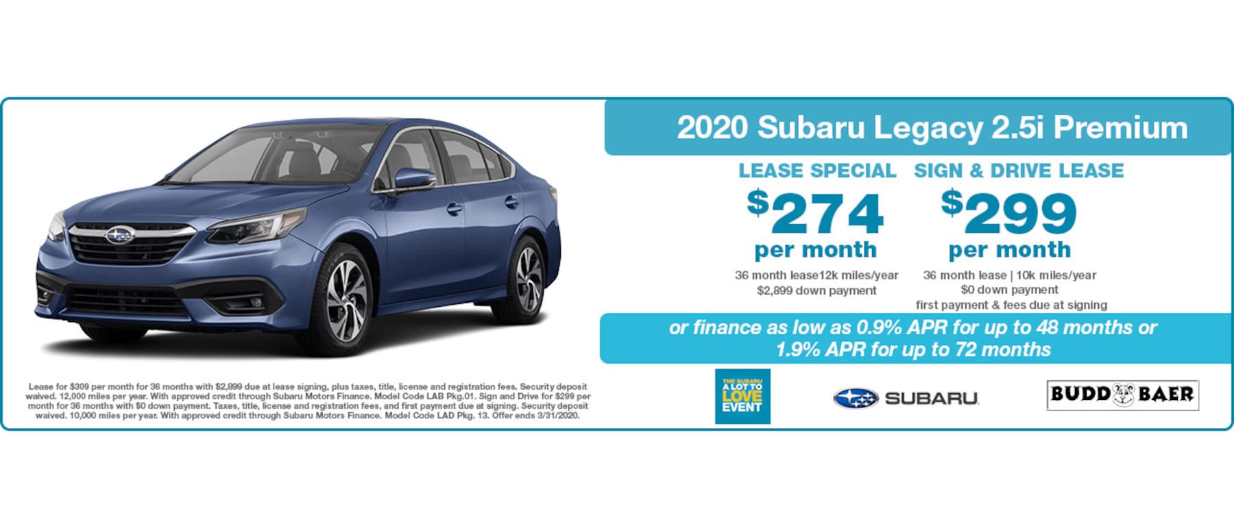 Subaru Dealer Serving Pittsburgh | Budd Baer Subaru