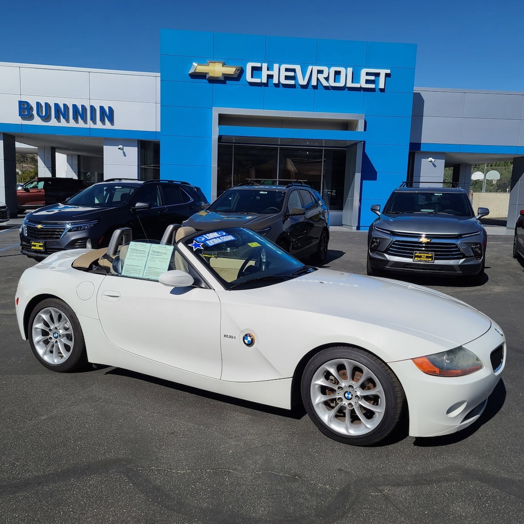 Used 2003 BMW Z4 For Sale at Bunnin Chevrolet of Santa Paula | VIN ...