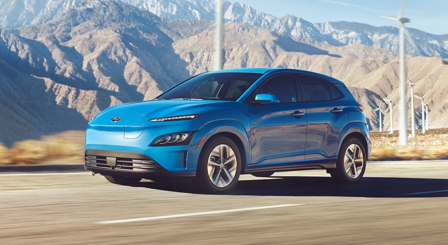 Hyundai electric car range store