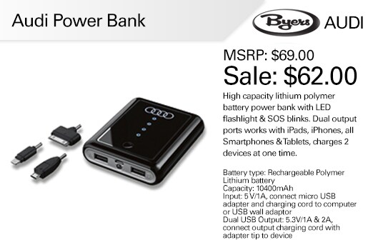 Vehicle Accessory Specials | Audi Columbus