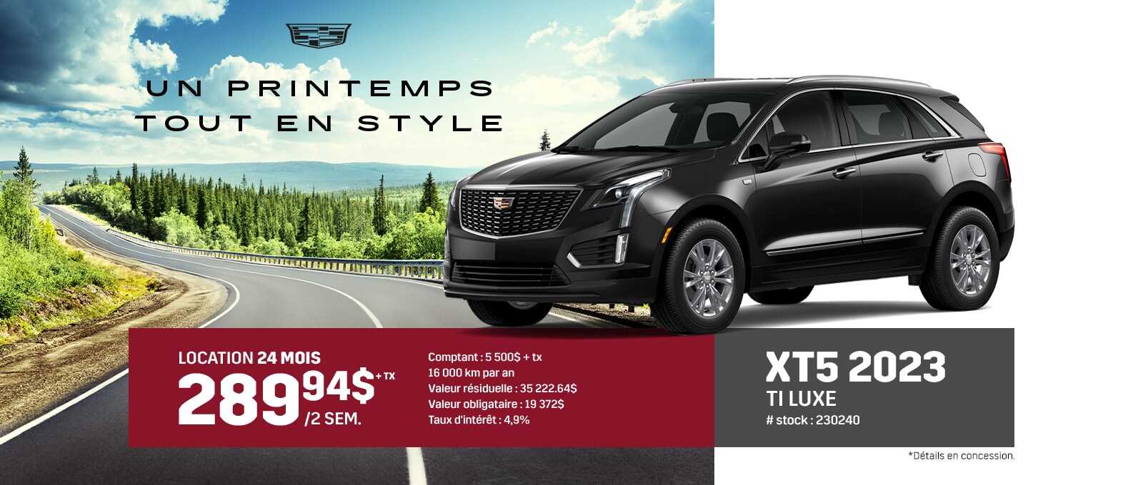Concessionnaire Cadillac à Laval (Grand Montréal) | Cadillac Laval
