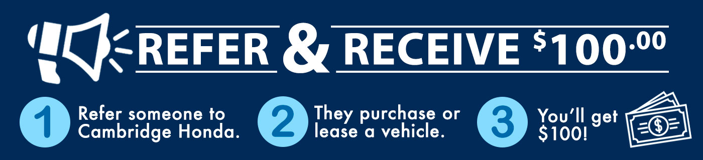 Cambridge Honda Referral Program | Cambridge MA