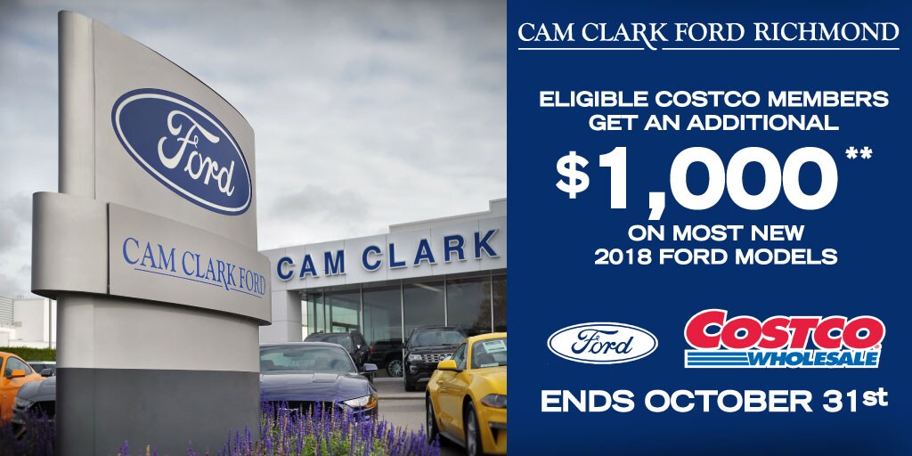 Richmond Ford Dealership Serving Richmond, BC | Ford Dealer | Cam Clark ...