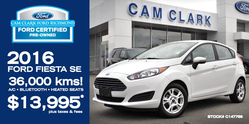 Richmond Ford Dealership Serving Richmond, BC | Ford Dealer | Cam Clark ...