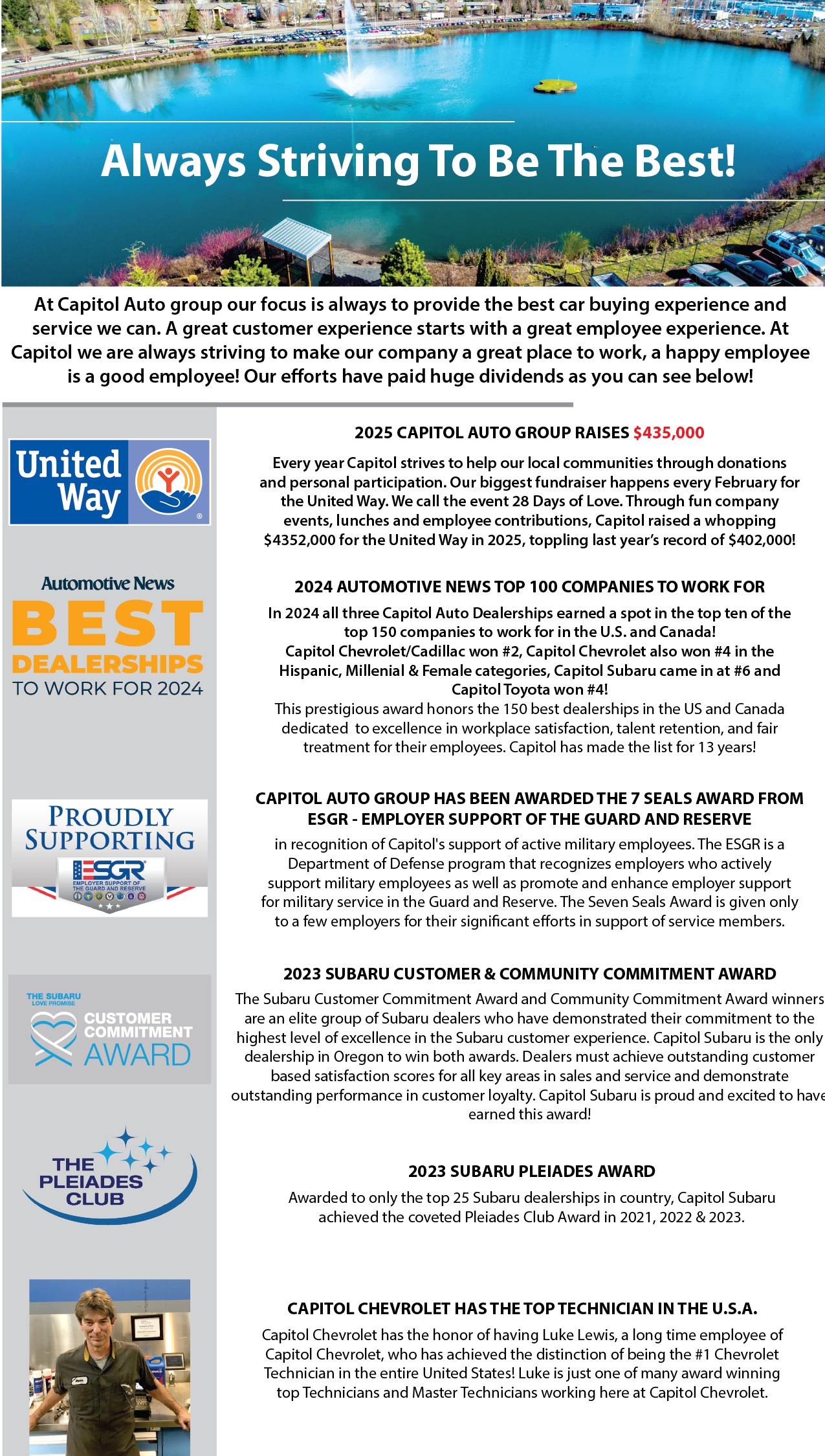 Careers At Capitol | Capitol Auto Group