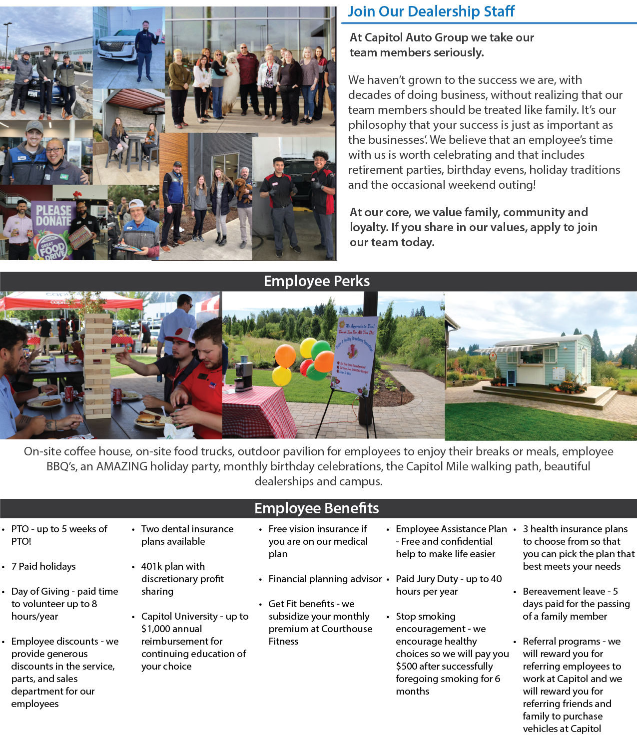 Careers At Capitol | Capitol Auto Group