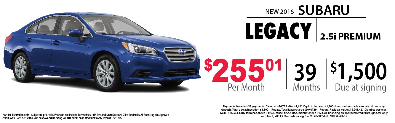 October Sale! | Capitol Subaru of Salem