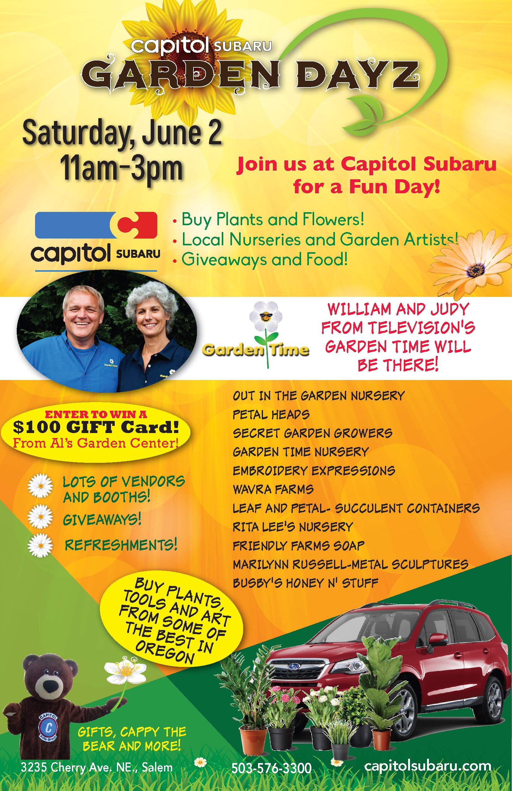Garden Dayz 2018! | Capitol Subaru of Salem