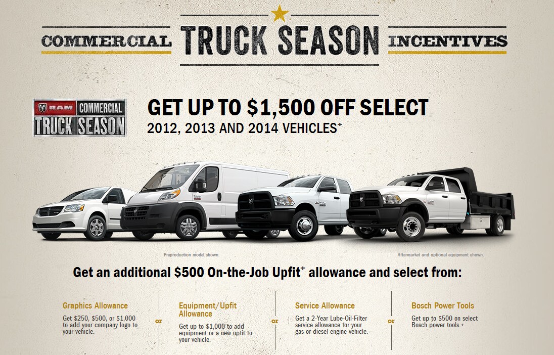 Commercial Trucks | Carl Burger Dodge Chrysler Jeep Ram World