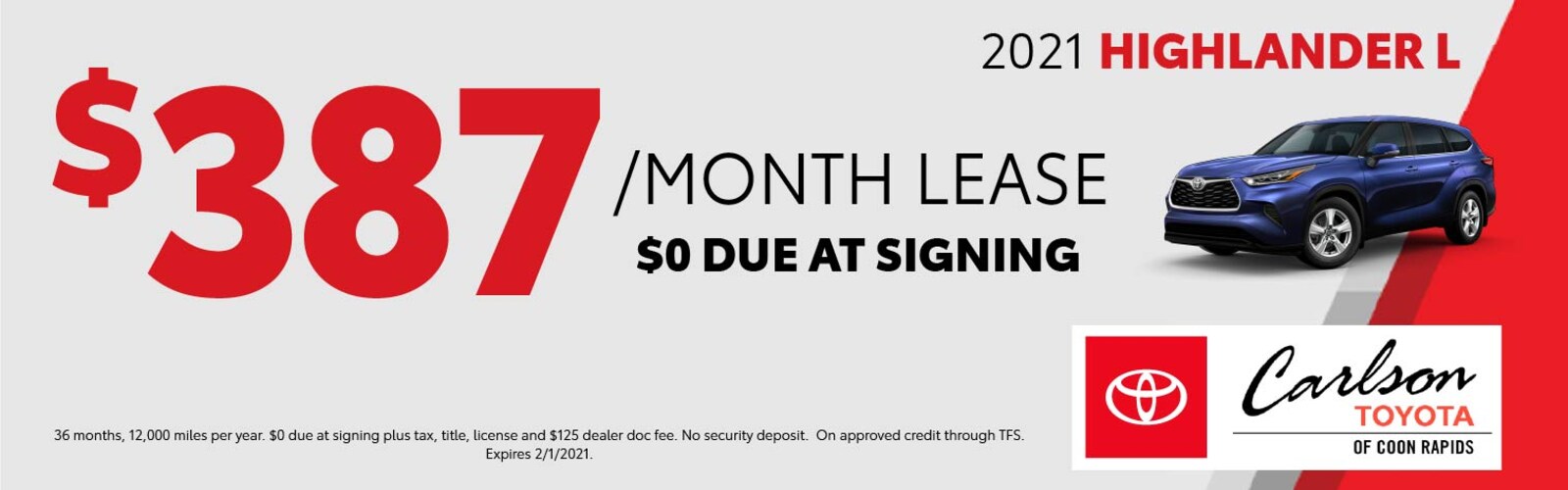 Carlson Toyota | New & Used Toyota Dealer in Coon Rapids, MN