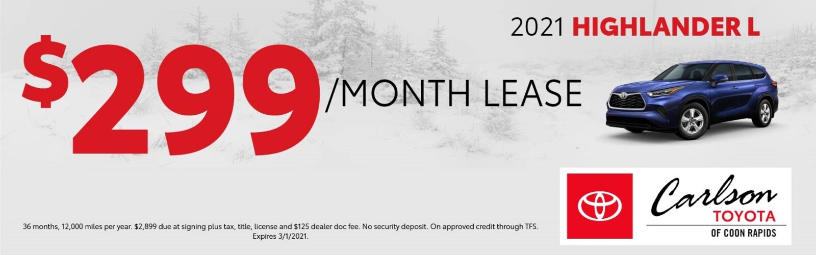 Carlson Toyota | New & Used Toyota Dealer in Coon Rapids, MN