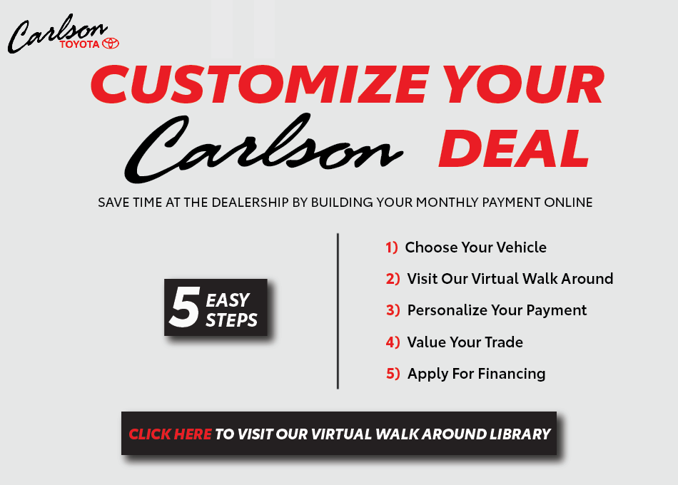 Carlson Toyota | New & Used Toyota Dealer in Coon Rapids, MN