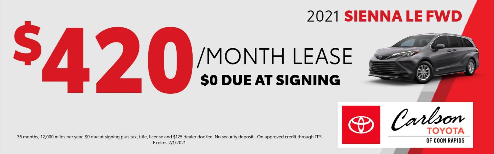 Carlson Toyota | New & Used Toyota Dealer in Coon Rapids, MN