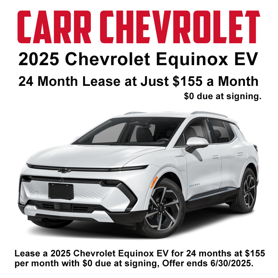 MONTHLY SPECIALS at CARR CHEVROLET (503) 567-1218 | Carr Chevrolet