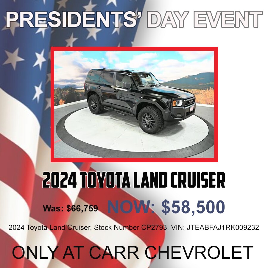 Used Car Specials | Carr Chevrolet