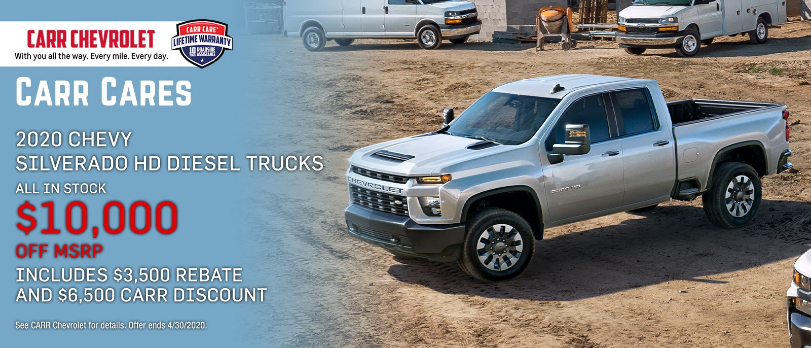 CARR Chevy Specials, Chevrolet Vehicle Specials, Silverado Specials ...