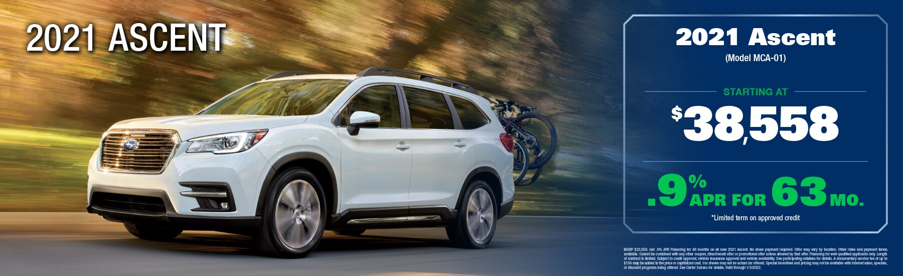 New Subaru and Used Car Dealership | Carter Subaru Ballard | Serving ...