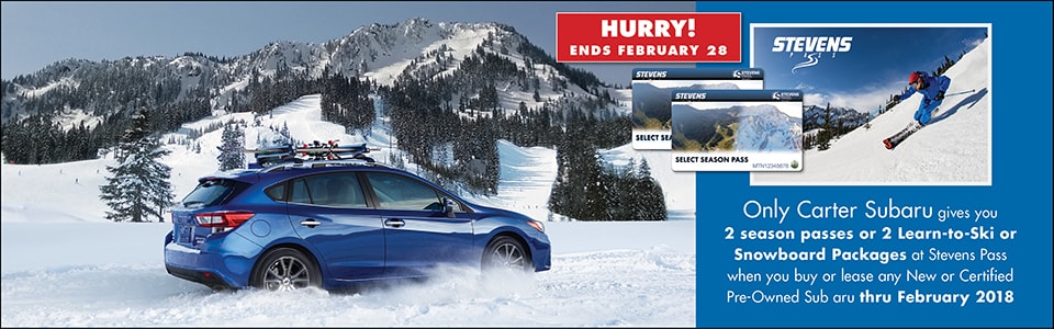 New 2017-2018 Subaru Dealer Seattle | Carter Subaru Ballard New & Used ...