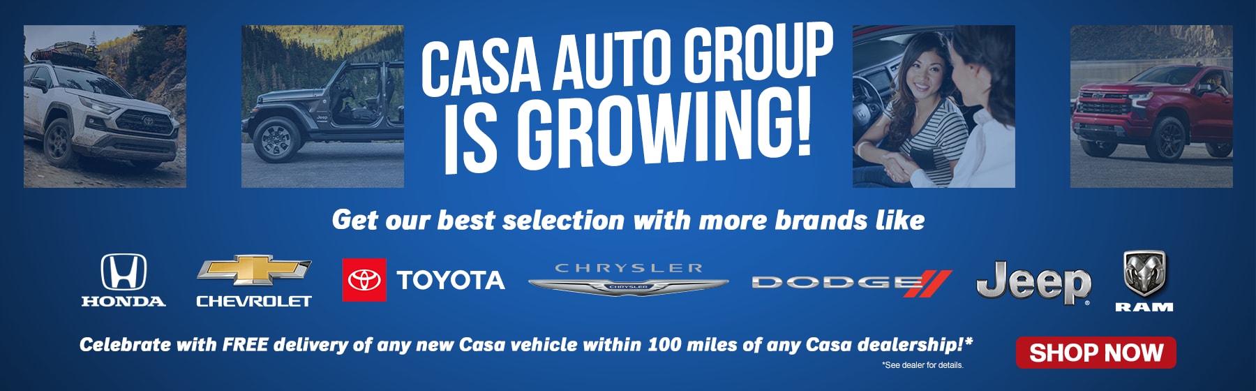 New & Used Car Dealers Serving El Paso and Alamogordo | Casa Auto Group