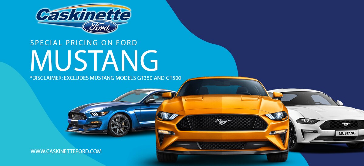 Special Pricing on Mustangs! | Caskinette Ford