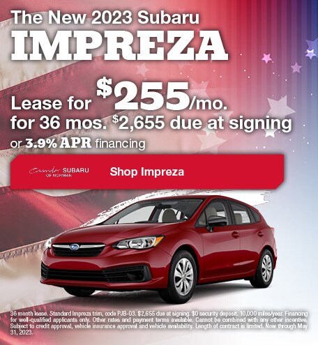 New Subaru Vehicle Specials in Oklahoma City | Cavender Subaru of Norman