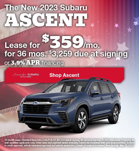New Subaru Vehicle Specials in Oklahoma City | Cavender Subaru of Norman