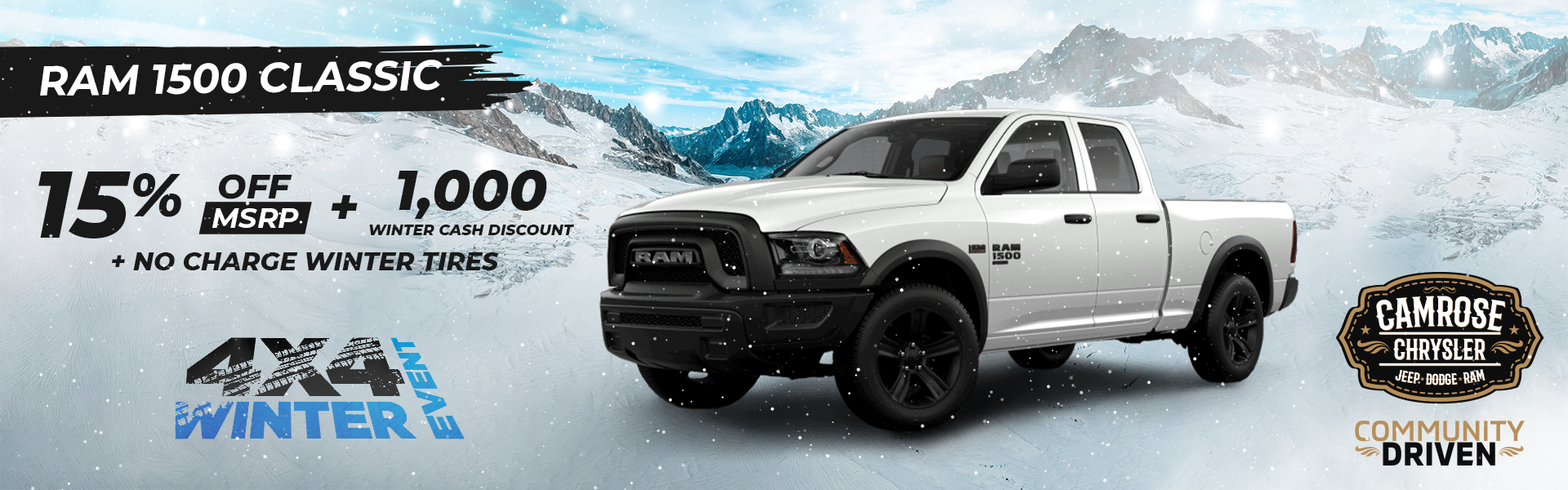 New Chrysler, Dodge, Jeep, Ram and Used Car Dealer | Camrose Chrysler ...