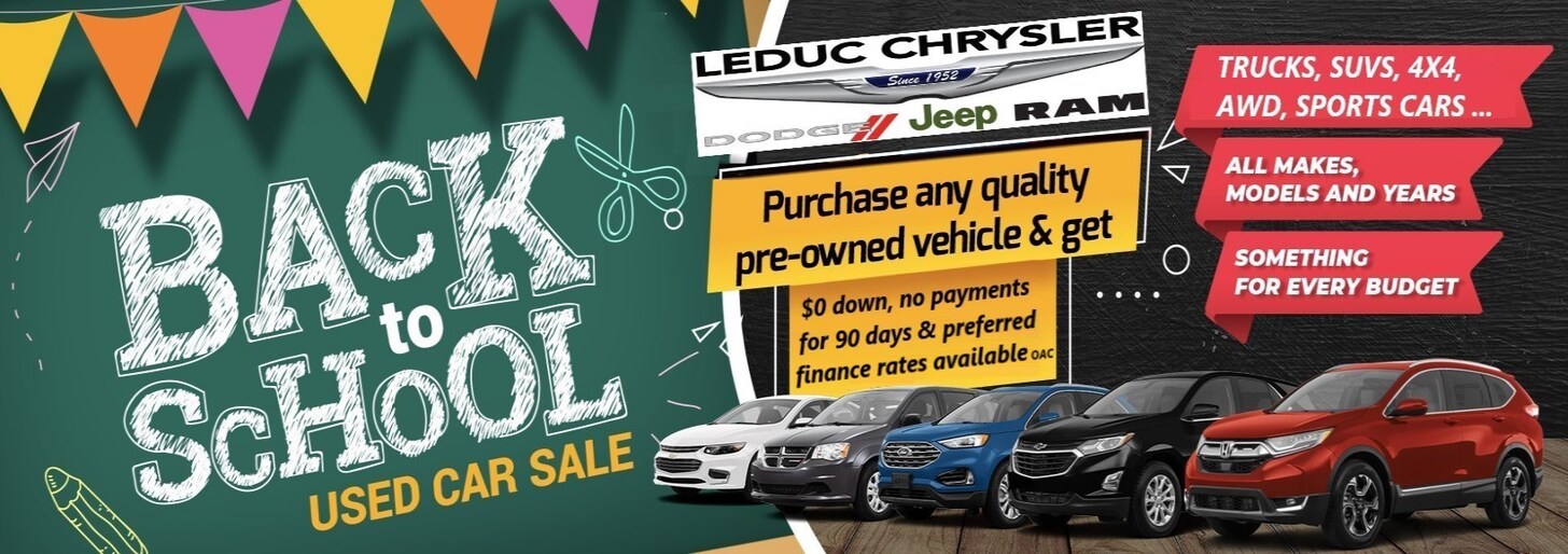 New & Used Car Dealerships Leduc, AB | Leduc Chrysler