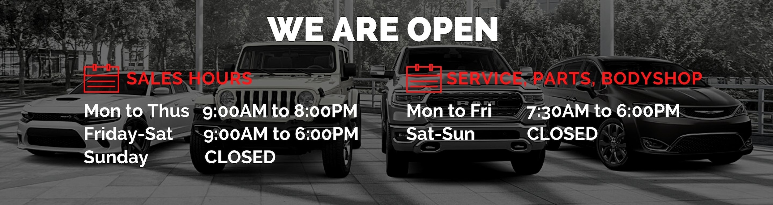 Ontario Chrysler Jeep Dodge Ram Dealership Toronto, Mississauga, Brampton