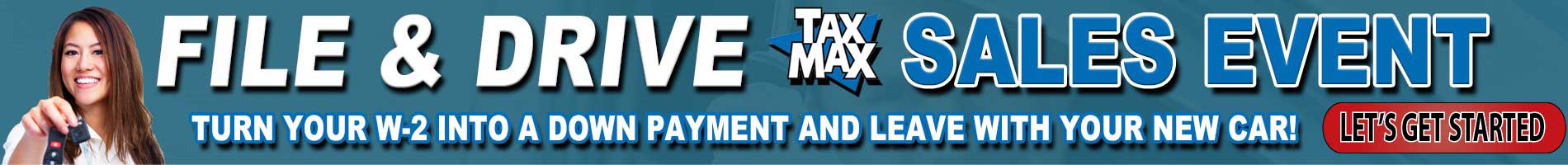 FILE & DRIVE SALES EVENT | Central Vermont Auto Mart