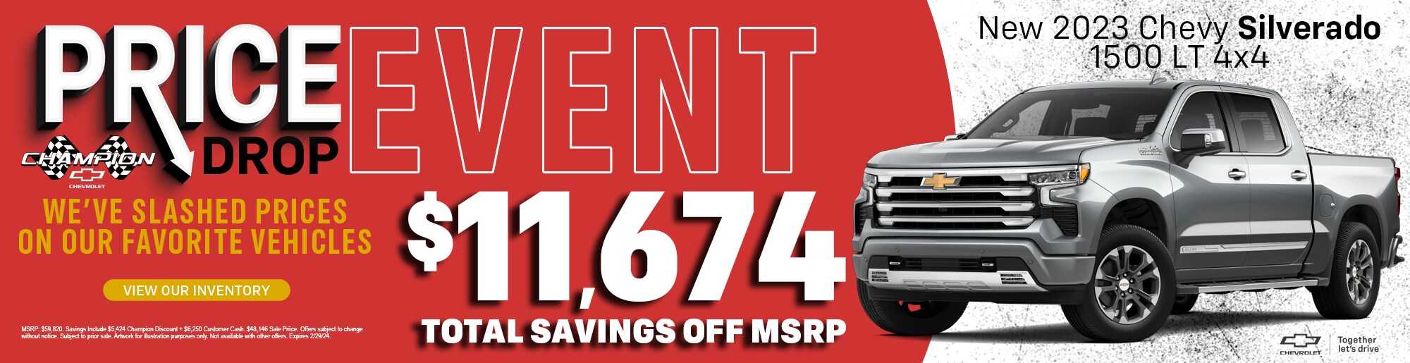 New Chevy Specials | Champion Chevrolet of Avon in IN