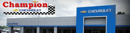 CHAMPION CHEVROLET, INC. | New Chevrolet Dealership in ATHENS, AL