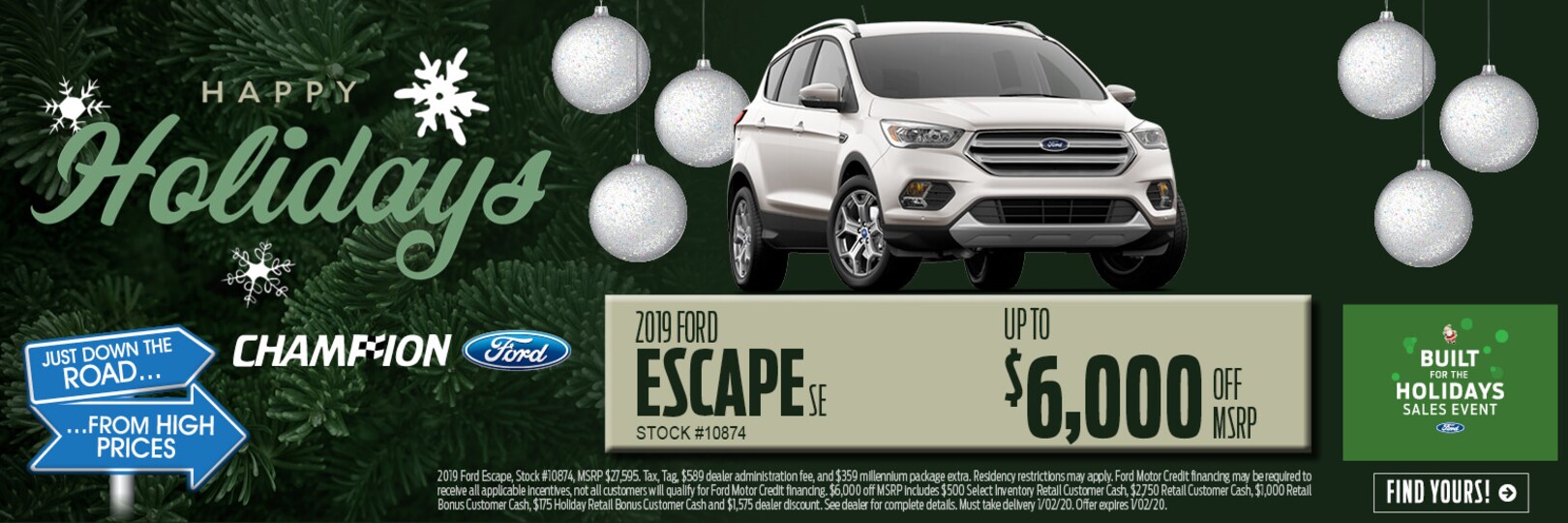 Champion Ford Lincoln Inc. | Ford Dealership in Rockingham NC