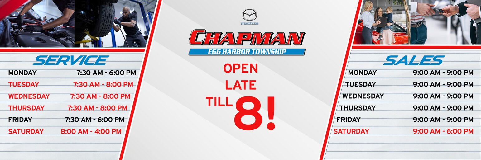Chapman Mazda | New Mazda Dealership in Egg Harbor Township, NJ