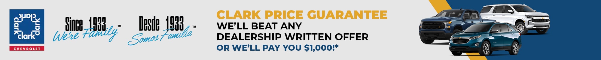 Clark Chevrolet | Your Trusted Chevy Dealer in McAllen, TX