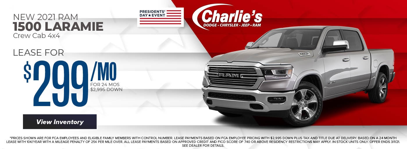 Dodge Chrysler Jeep RAM Dealer Toledo, Maumee OH | Charlie's DCJR