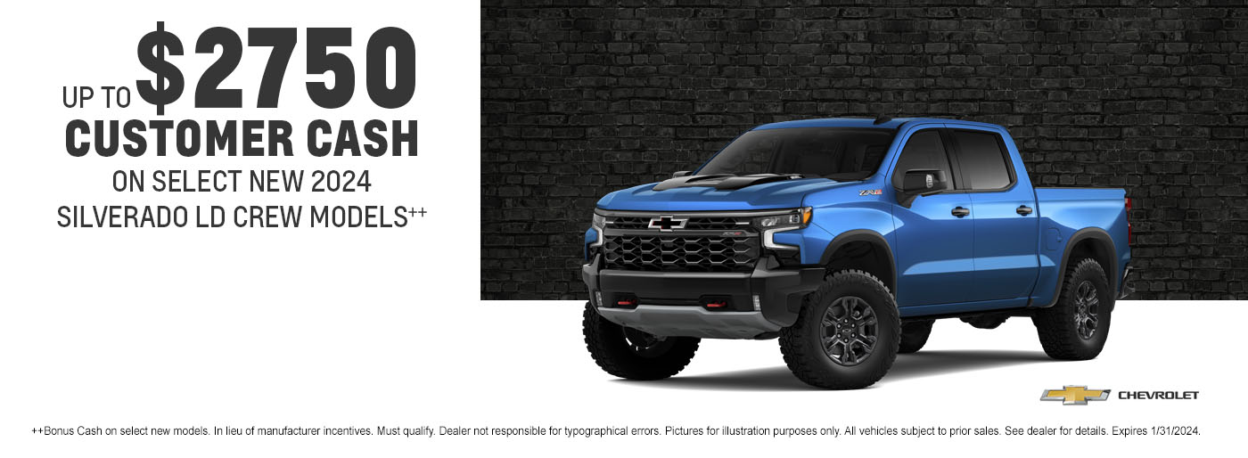 New Vehicle Specials | CHEVROLET OF WAYZATA