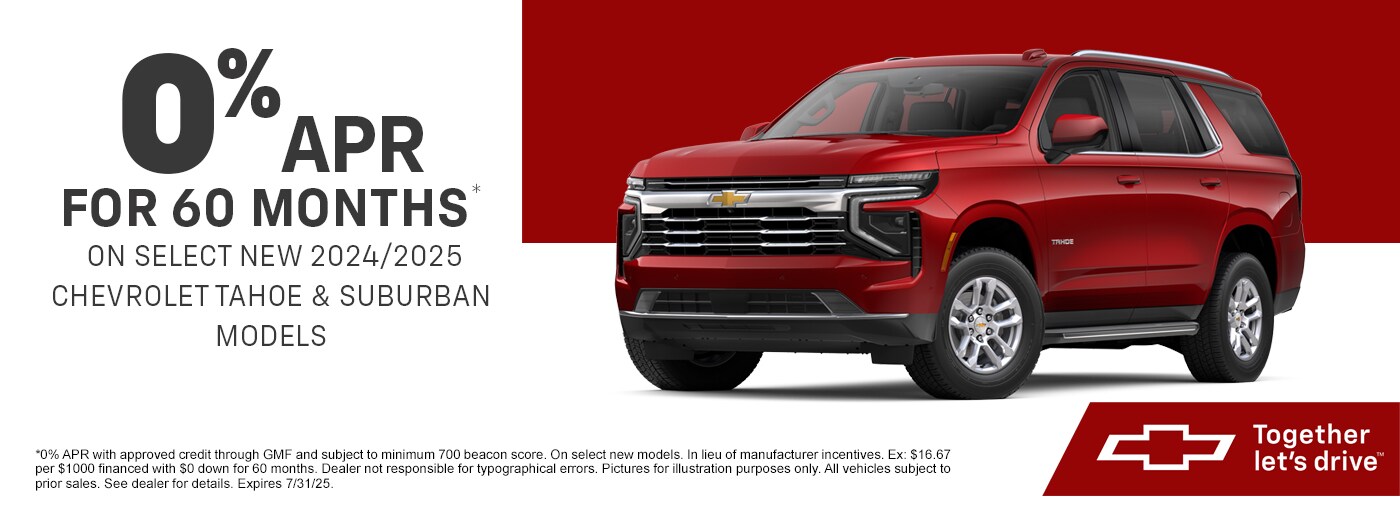 New Vehicle Specials | CHEVROLET OF WAYZATA