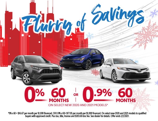Toyota Lease Offers in Chicago | Current Toyota Finance Deals