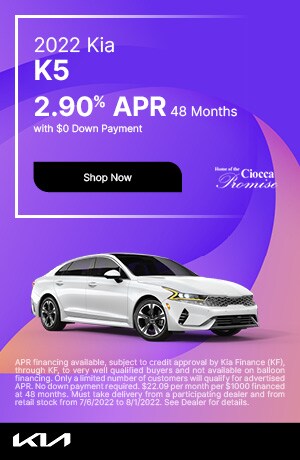 New Vehicle Specials | Ciocca Kia
