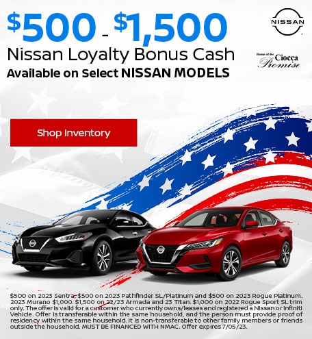 New Vehicle Specials | Ciocca Nissan of Quakertown