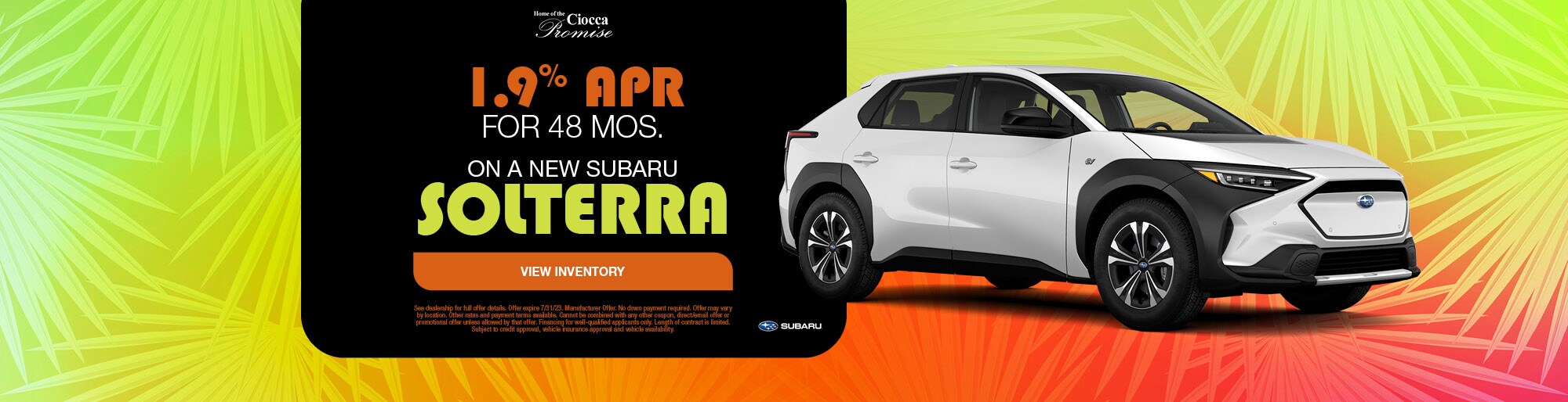 New Subaru and Used Car Dealer Serving Ewing NJ | Ciocca Subaru