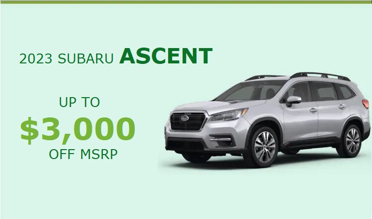 New Vehicle Specials | Ciocca Subaru of Flemington