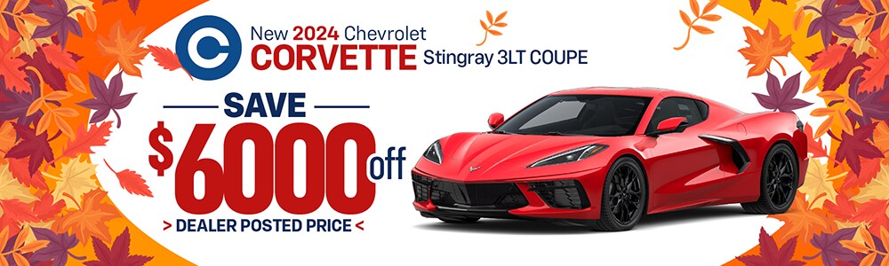 CHEVY CORVETTE SPECIAL FROM CIRCLE CHEVROLET | Circle Chevrolet