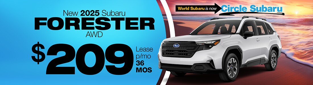 New 2025 Subaru Forester Special from Circle Subaru | Circle Subaru