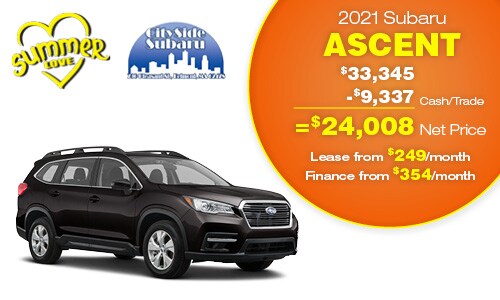 New Subaru Specials | Cityside Subaru in Belmont, MA