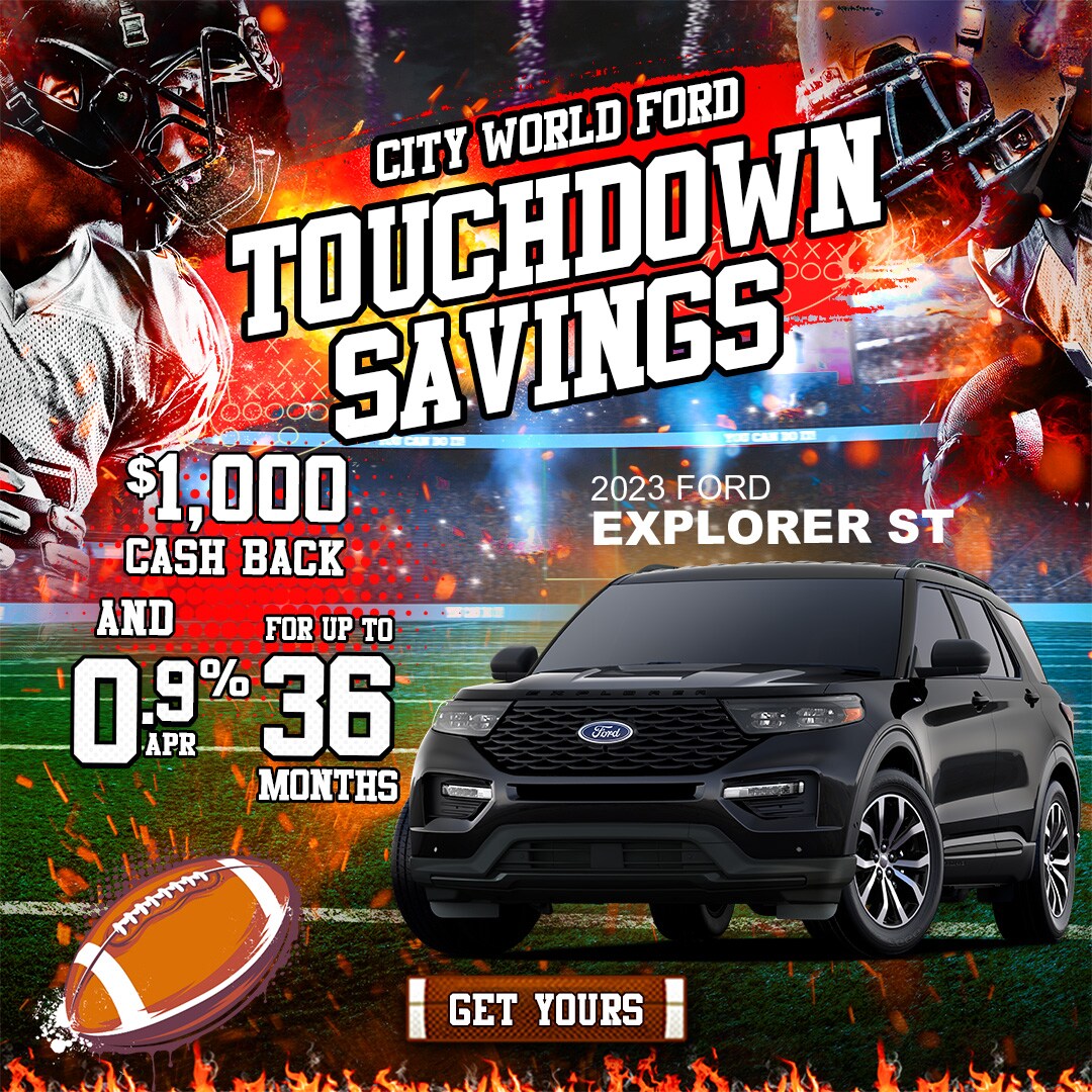 🏈 September Specials | City World Ford | Bronx New Rochelle Yonkers ...