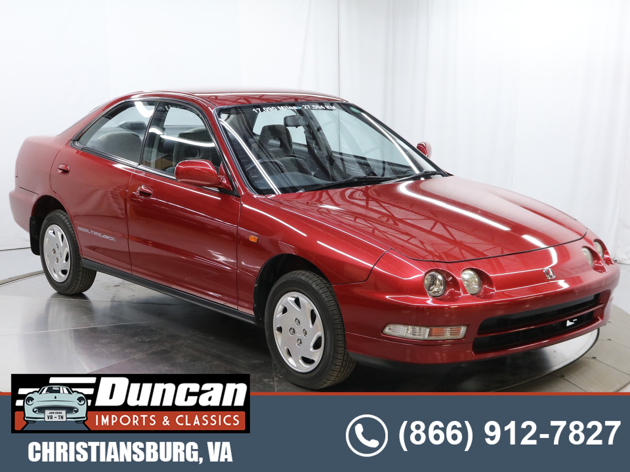 Used 1994 Honda Integra For Sale at Duncan Imports and Classic Cars ...