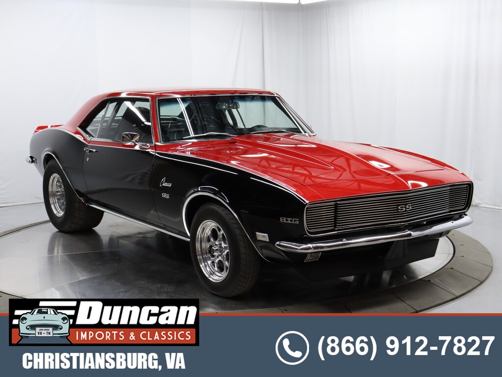 Used 1968 Chevrolet Camaro For Sale at Duncan Imports and Classic Cars ...